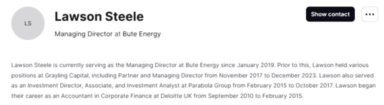 Bute Energy: Who’s Really Behind It? – Jac o' the North