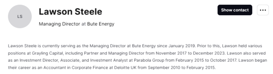 Bute Energy: Who’s Really Behind It? – Jac o' the North